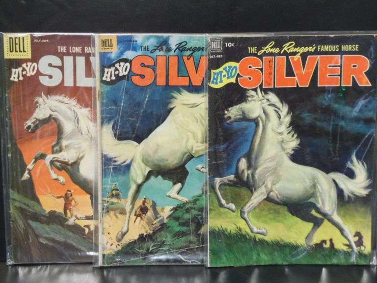 3 - Silver 10 Cent Comic Books - Dunker Auction