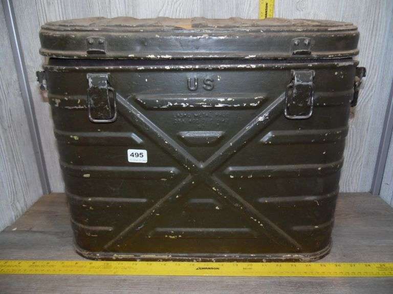 Military Cooler - Dunker Auction