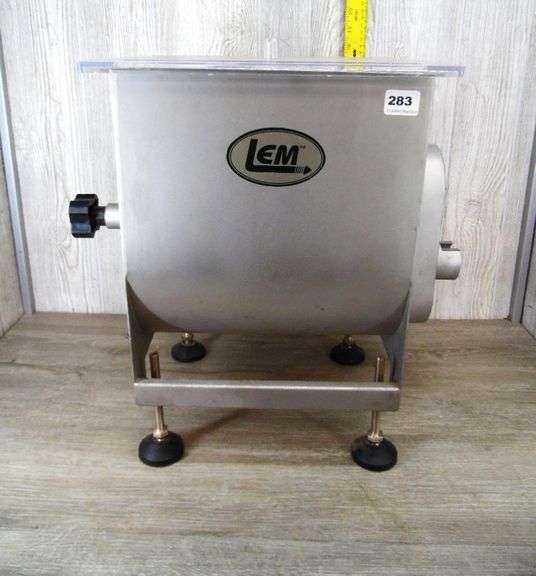 Lem 25lb. Meat Mixer - Dunker Auction