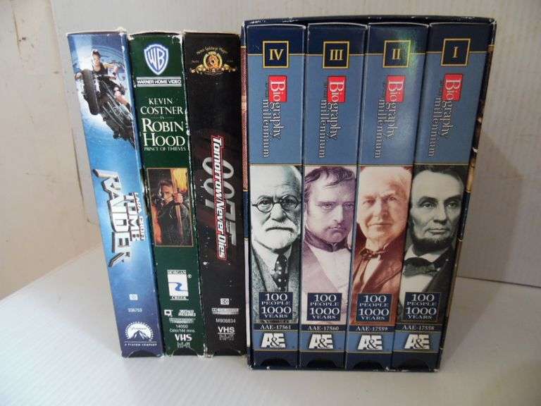 VHS Movies - ET, Forrest Gump, X-Men & More - Dunker Auction
