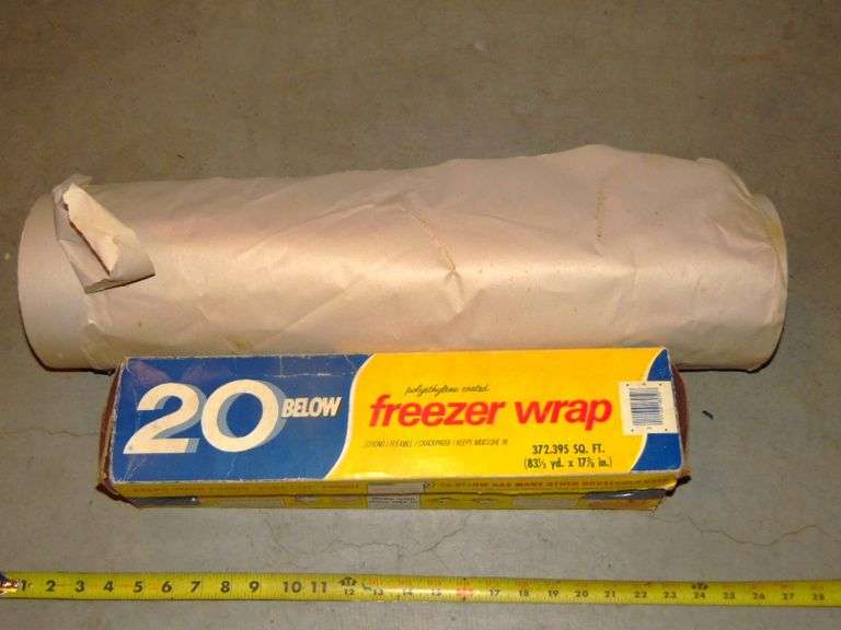 Freezer Wrap & Paper - Dunker Auction
