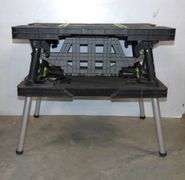 Folding Work Table - Dunker Auction