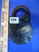 Antique Pad Lock - Dunker Auction