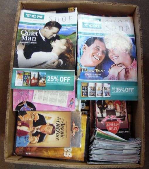 VHS Tapes & TCM Magazines - Dunker Auction