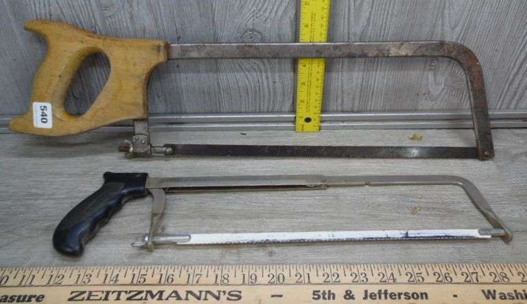 Hack Saws - Dunker Auction