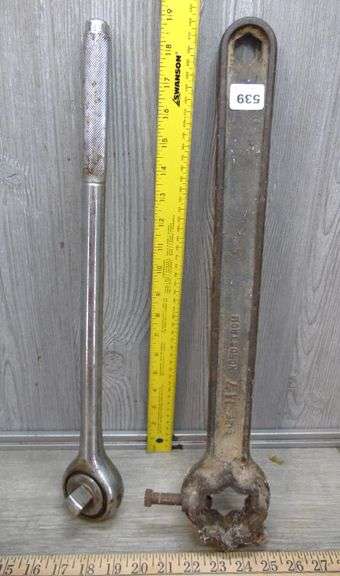 Ratchet & Valve Wrench - Dunker Auction