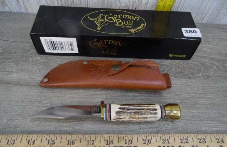 German Bull Knife - Dunker Auction