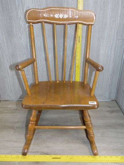Child's Hedstrom Rocking Chair - Dunker Auction