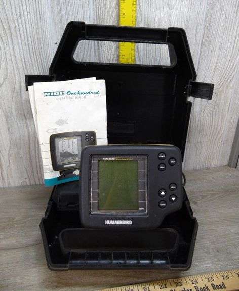 Hummingbird Wide One Hundred Fish Finder - Dunker Auction