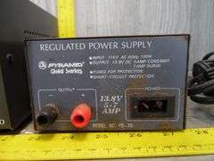 Tripp Lite & Pyramid Gold Series Precision Regulated DC Power Supply ...