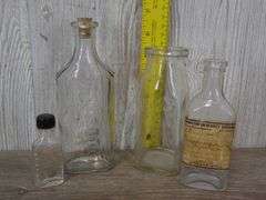 Cheese Box & Bottles - Dunker Auction