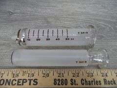 Meyerco Butcher Set, Trophy Glass Syringes - Dunker Auction