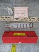 Meyerco Butcher Set, Trophy Glass Syringes - Dunker Auction