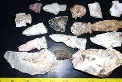 Arrowheads - Local Finds - Dunker Auction