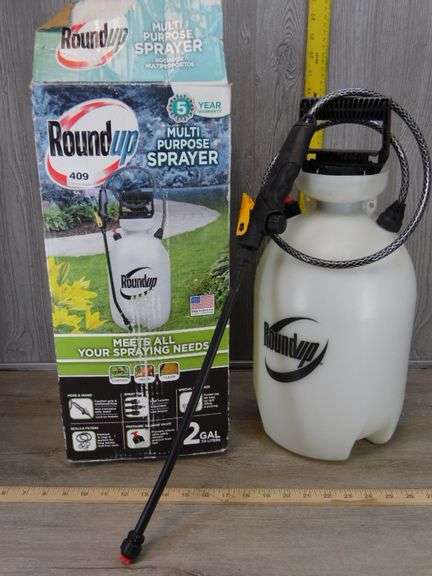 RoundUp Multi-Purpose Sprayer - Dunker Auction