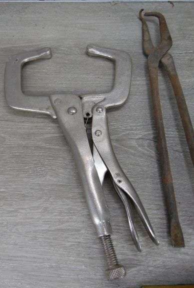 Locking C-Clamp, Punch Down Wire Impact Tool & More - Dunker Auction