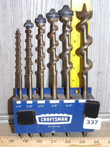 Craftsman Drill Bits - Dunker Auction