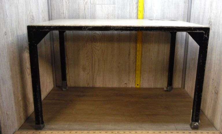 Homemade Plant Table - Dunker Auction