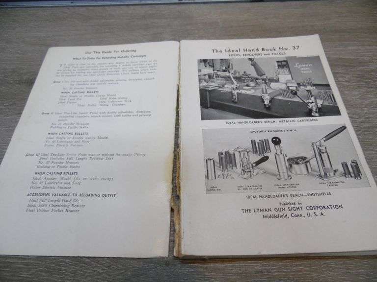 Books - Gunsmithing, Cast Bullets, Reloading - Dunker Auction