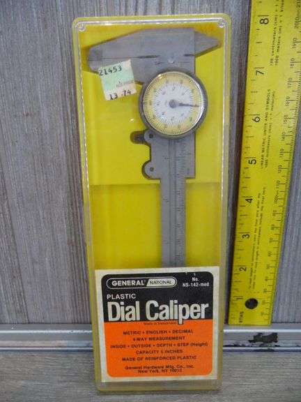 Plastic Dial Caliper, Screen Spline Roller & More - Dunker Auction