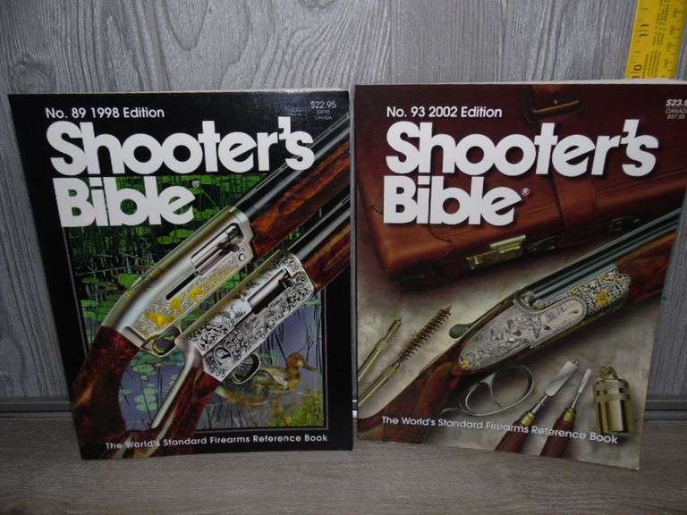 Books - The Shooter's Bible, Gun Collector Fact Book, Antique Guns ...