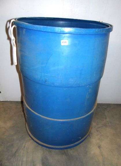 Blue 55 Gallon Barrel - Dunker Auction