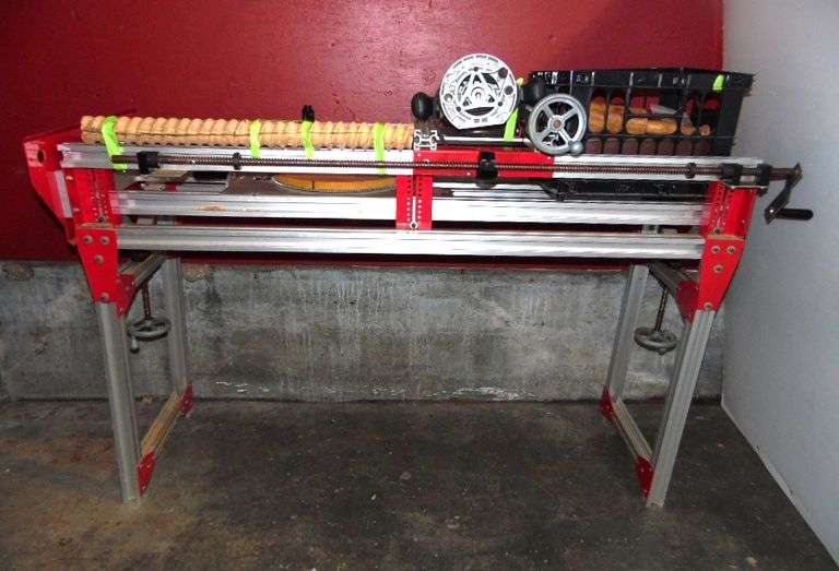 Decorative Mill & Porter-Cable Router - 60" x 20" x 43" - Dunker Auction