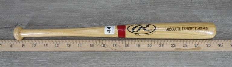 Rawlings Mini Bat - Dunker Auction