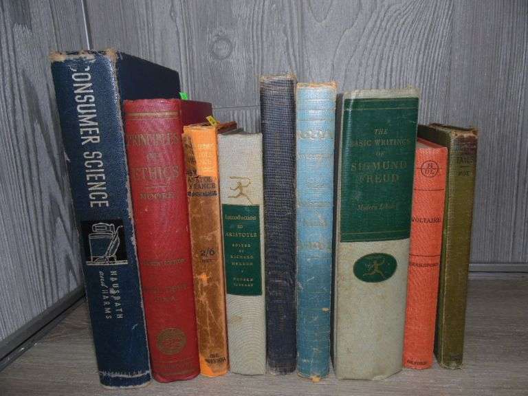 Old Reading Books - Dunker Auction