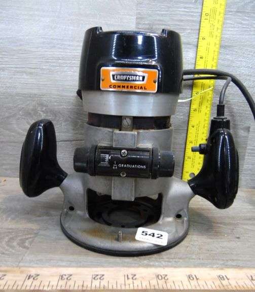 Craftsman Commercial Router - Dunker Auction