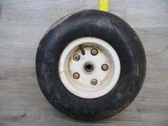 Bucket With Small Tires & Wheels - Dunker Auction