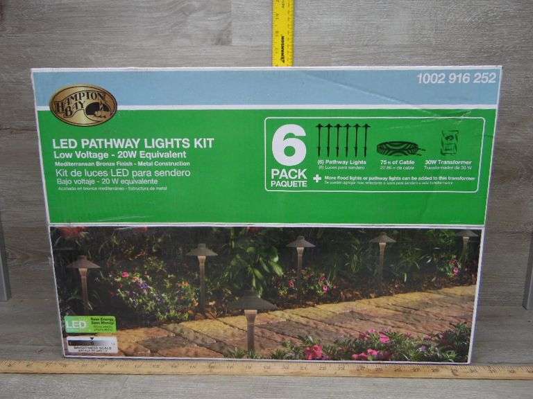 Low Voltage LED Pathway Lights Kit - Dunker Auction
