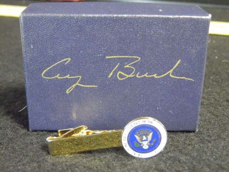 Seal Of The President Of The United States - George Bush Tie Bar ...
