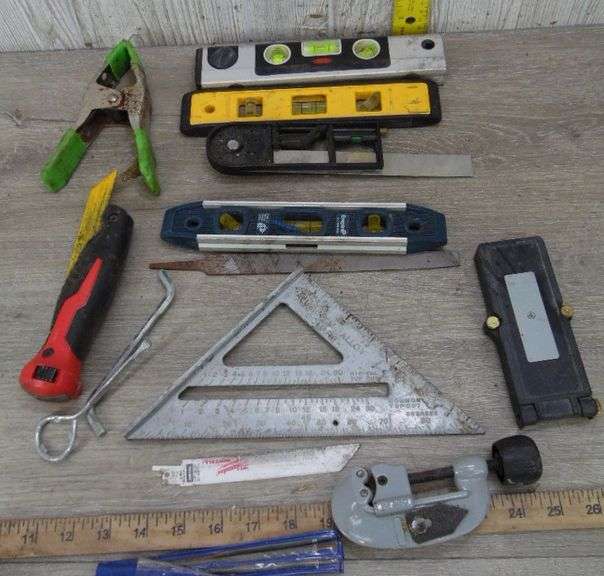 Levels, Hand Tools, Speed Square - Dunker Auction