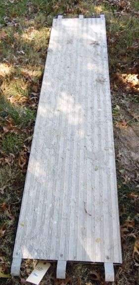 Aluminum Walk Board 84"x20" - Dunker Auction