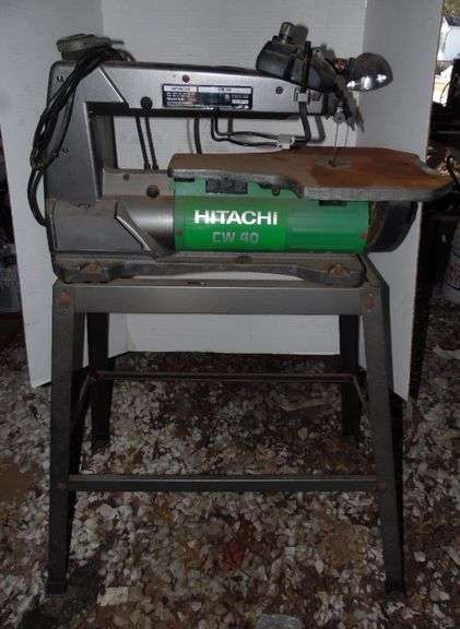 Hitachi CW40 Scroll Saw - Dunker Auction