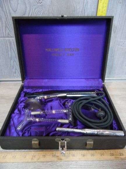 Halliwell & Shelton Violet Ray - Medical Wand - Dunker Auction