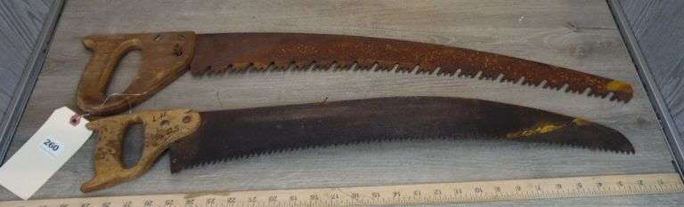 Two Hand Saws - Dunker Auction