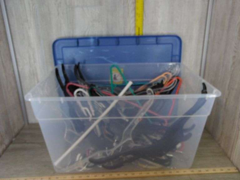 Tote of Hangers - Dunker Auction