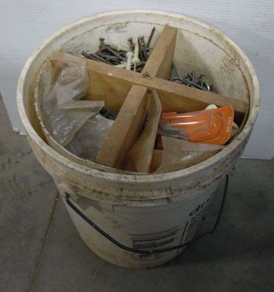 Bucket of Hardware - Dunker Auction