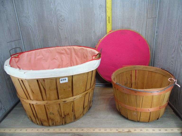 Bushel Baskets - Dunker Auction