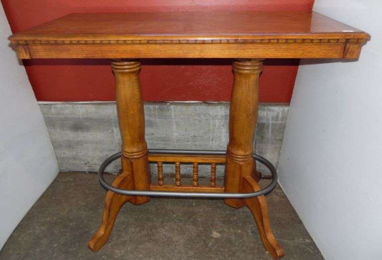 High Top Tall Table - 49" x 24" x 42" - Dunker Auction