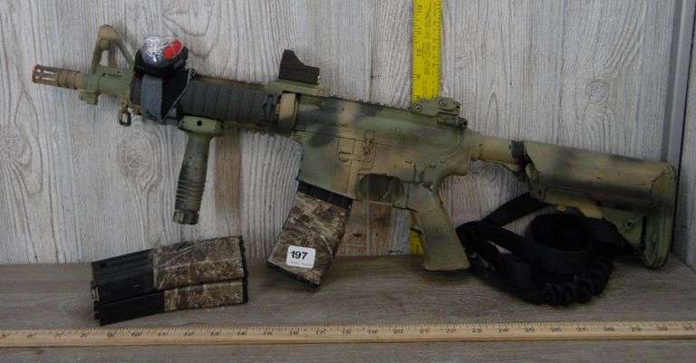 Lancer Tactical BB Rifle w/magazines - Dunker Auction
