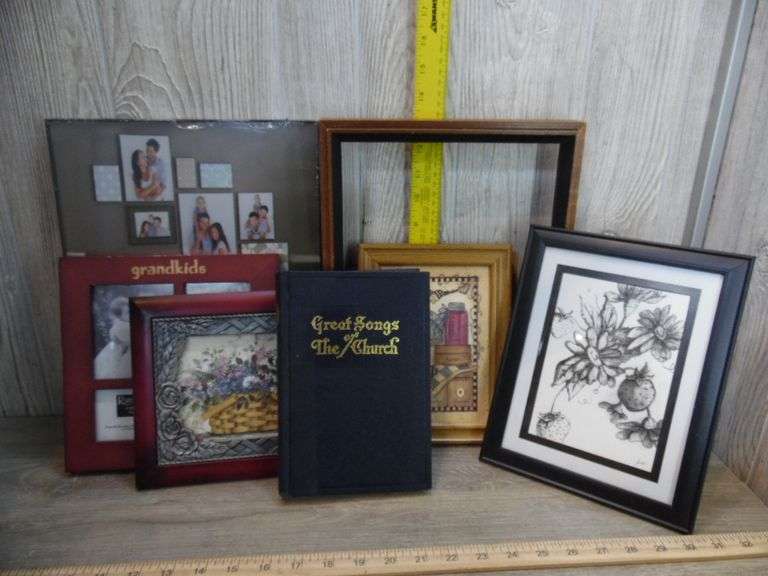 Picture Frames, Wall Art, Hymnal - Dunker Auction