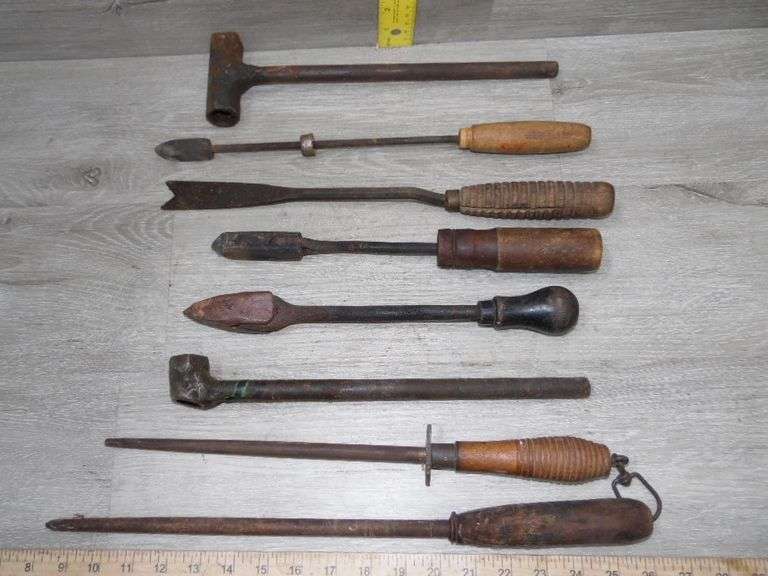 Hand Tools - Knife Sharpener, Soldier Iron & More - Dunker Auction