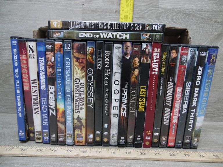 DVDs - Various Genres - Dunker Auction