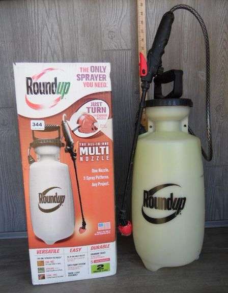 RoundUp All In One Multi-Nozzle Sprayer - Dunker Auction