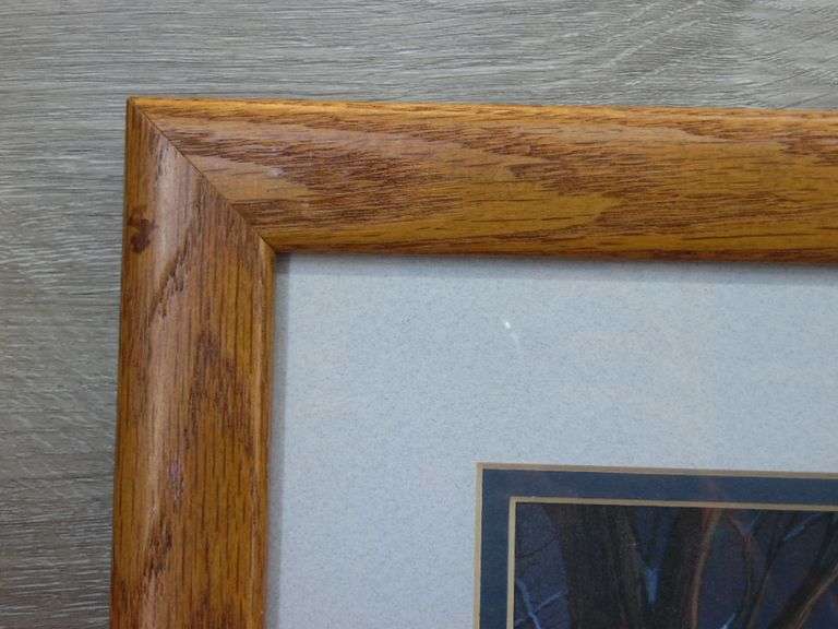 'Christmas Memory' Wall Art By Ron Iverson - Dunker Auction