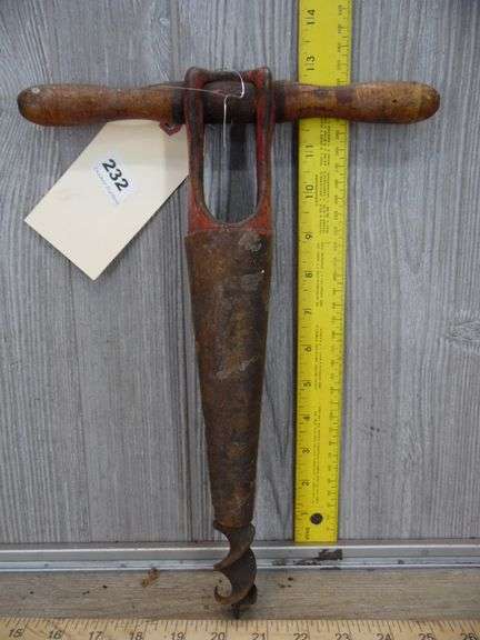 Wood Handle Keg Tapper - Dunker Auction