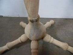 Wood Coat Tree - 66" Tall - Dunker Auction